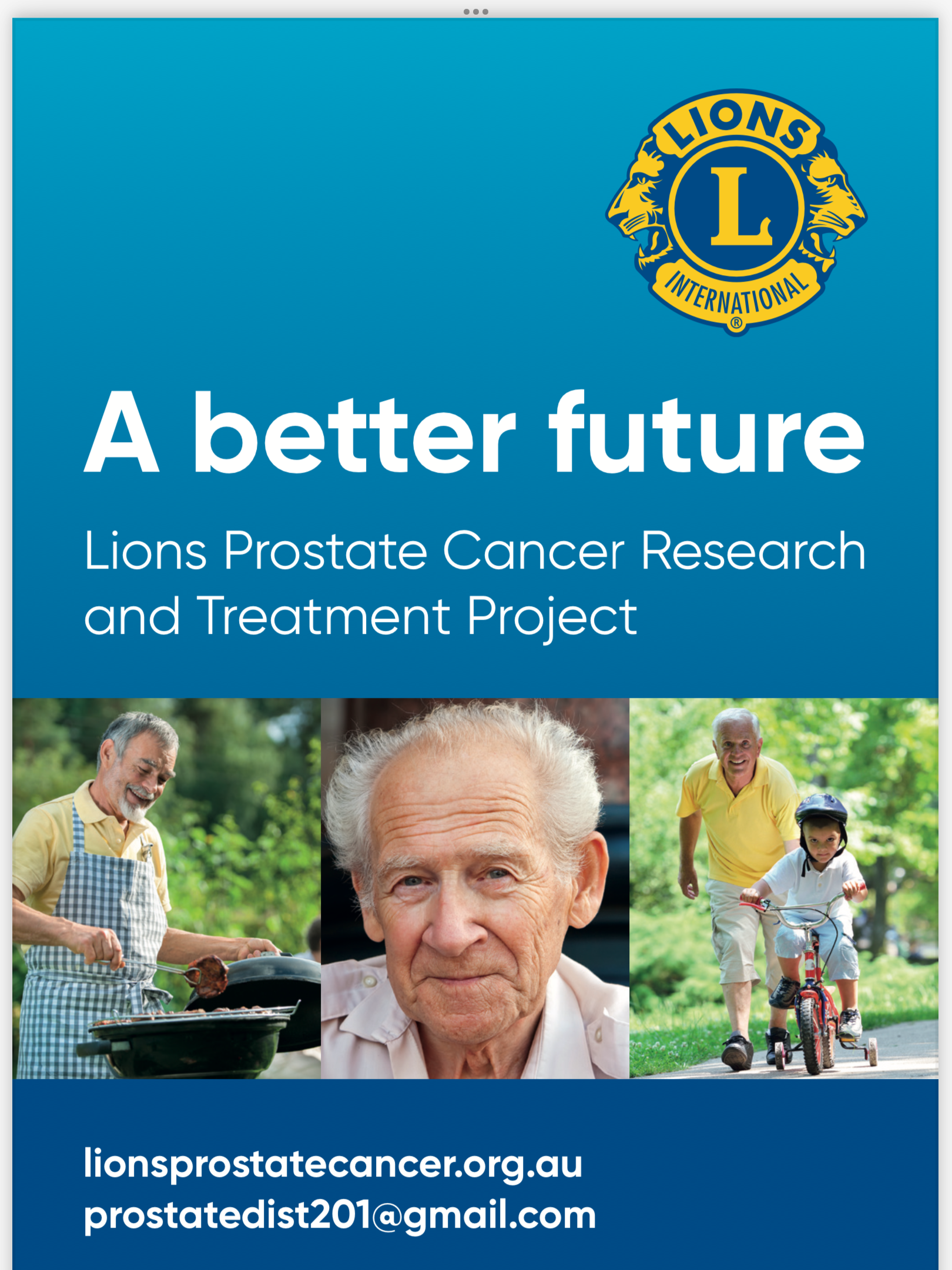 Donations & Contact – Lions Prostate Cancer Research & Treatment Project